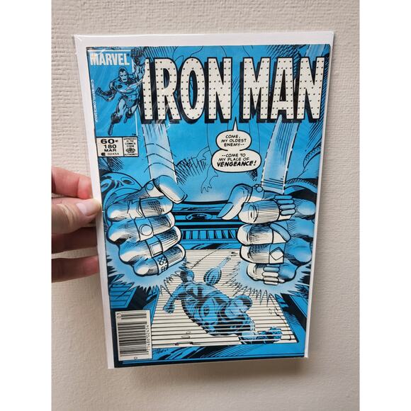 Marvel | Other | Iron Man 8 1984 Newsstand Edition Mandarin Radioactive ...